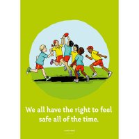 Child abuse prevention education posters